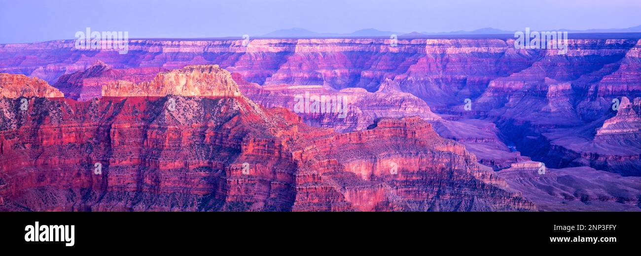 Aerial View of Colorado River in Grand Canyon, Arizona, USA Stock Photo ...