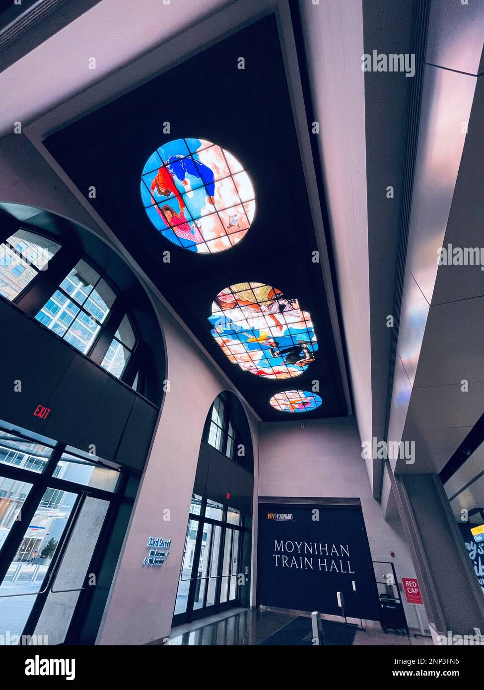 Photo by: STRF/STAR MAX/IPx 2021 1/6/21 The newly opened Moynihan Train ...