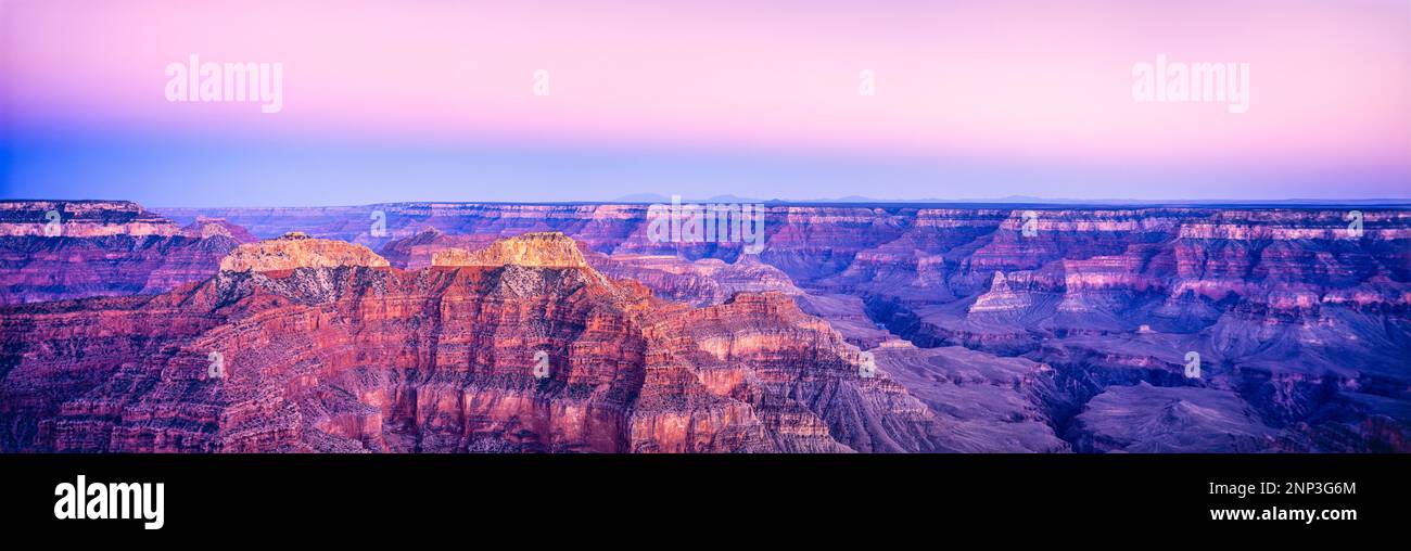 Aerial View of Colorado River in Grand Canyon, Arizona, USA Stock Photo ...