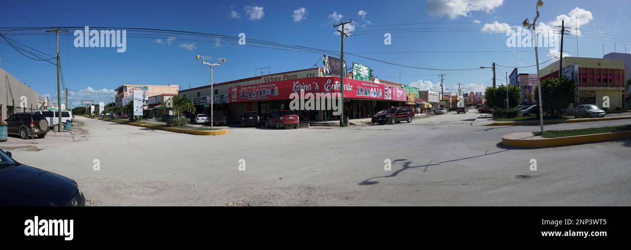 Commercial Free Zone, Belize Stock Photo - Alamy