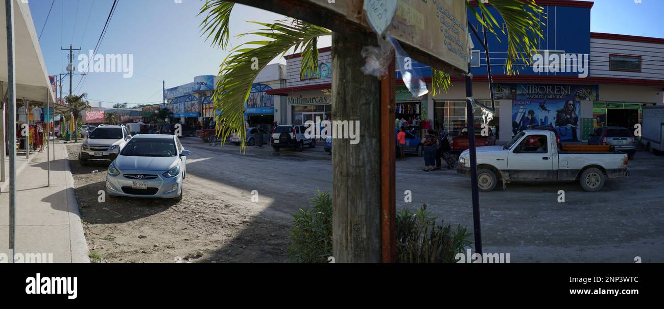 Commercial Free Zone, Belize Stock Photo - Alamy