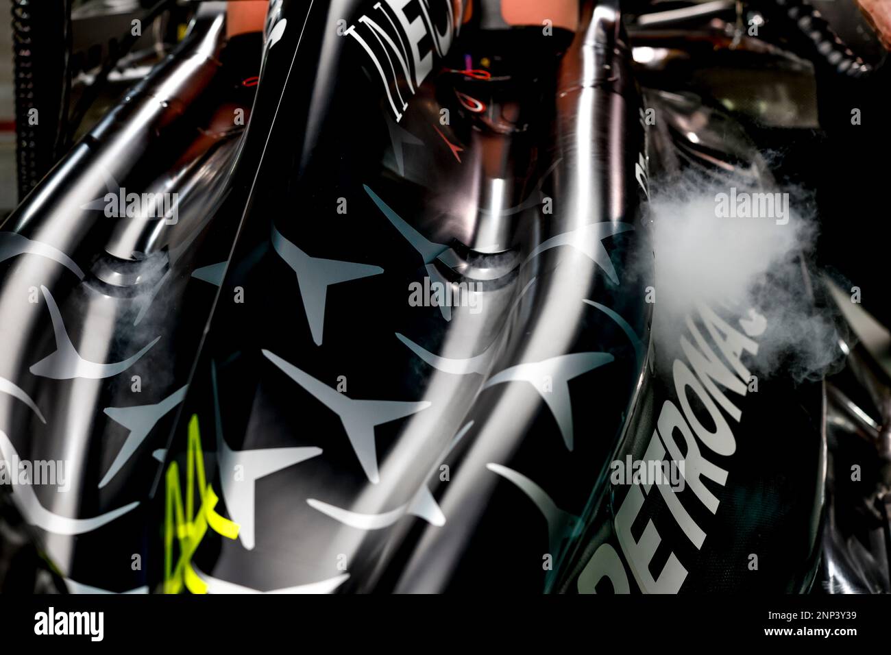 Mercedes AMG F1 Team W14, mechanical detail during the Formula 1 Aramco ...