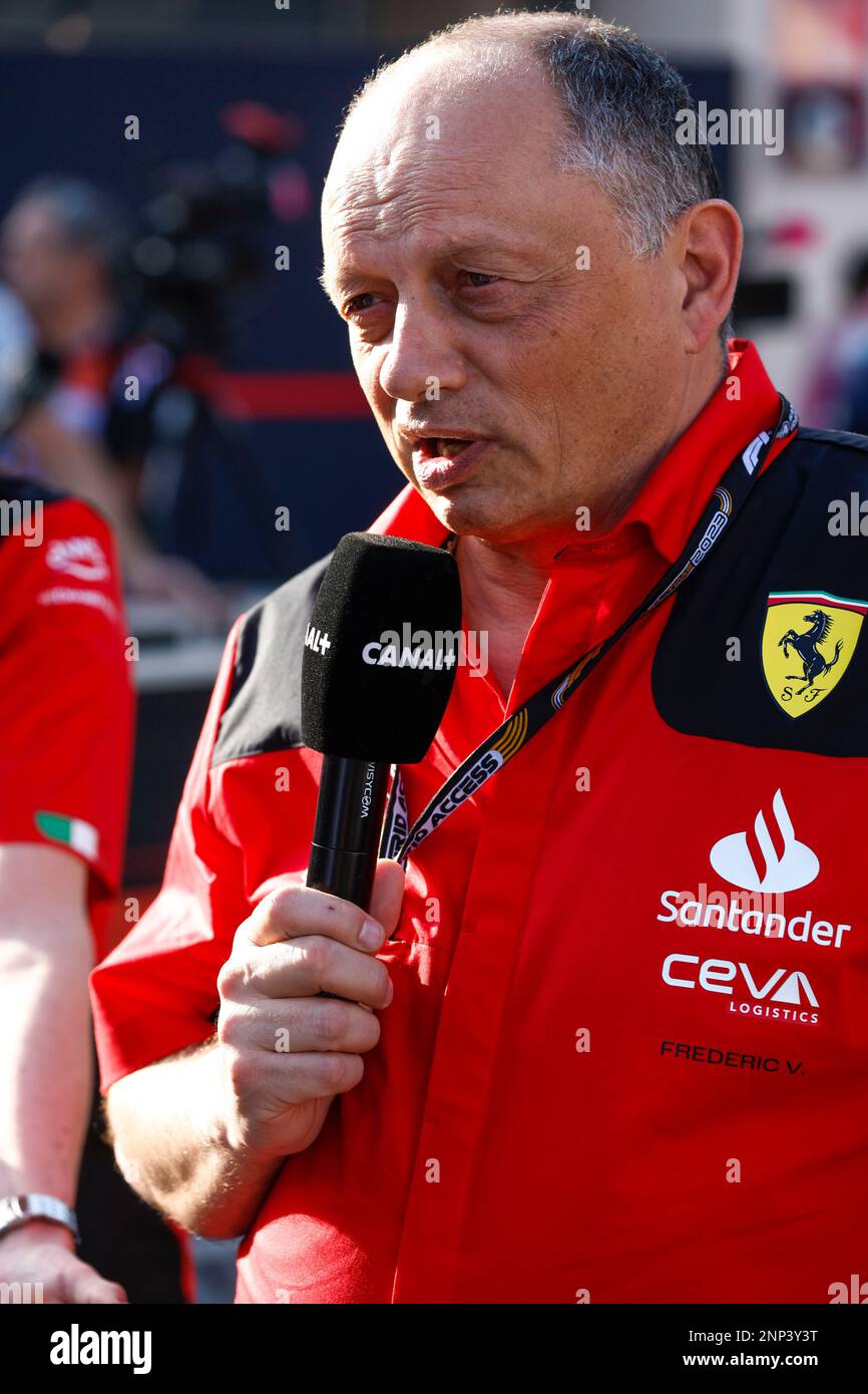 VASSEUR Frédéric (fra), Team Principal & General Manager of the ...