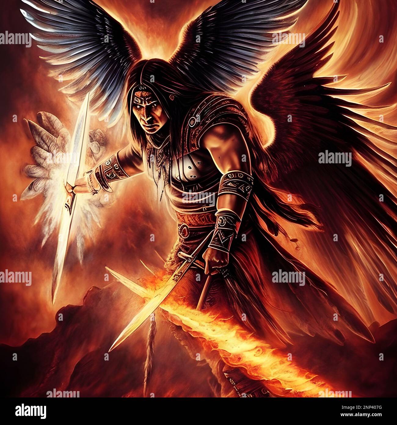 Native American Angel Ornaments