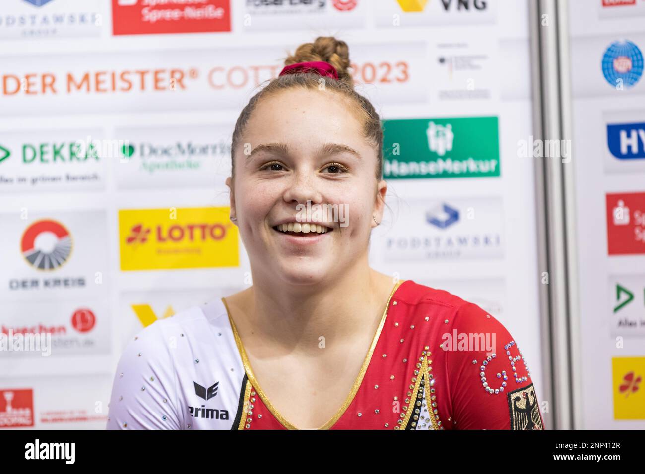 Cottbus, Germany. 25th Feb, 2023. Gymnastics: World Cup, 46th ...