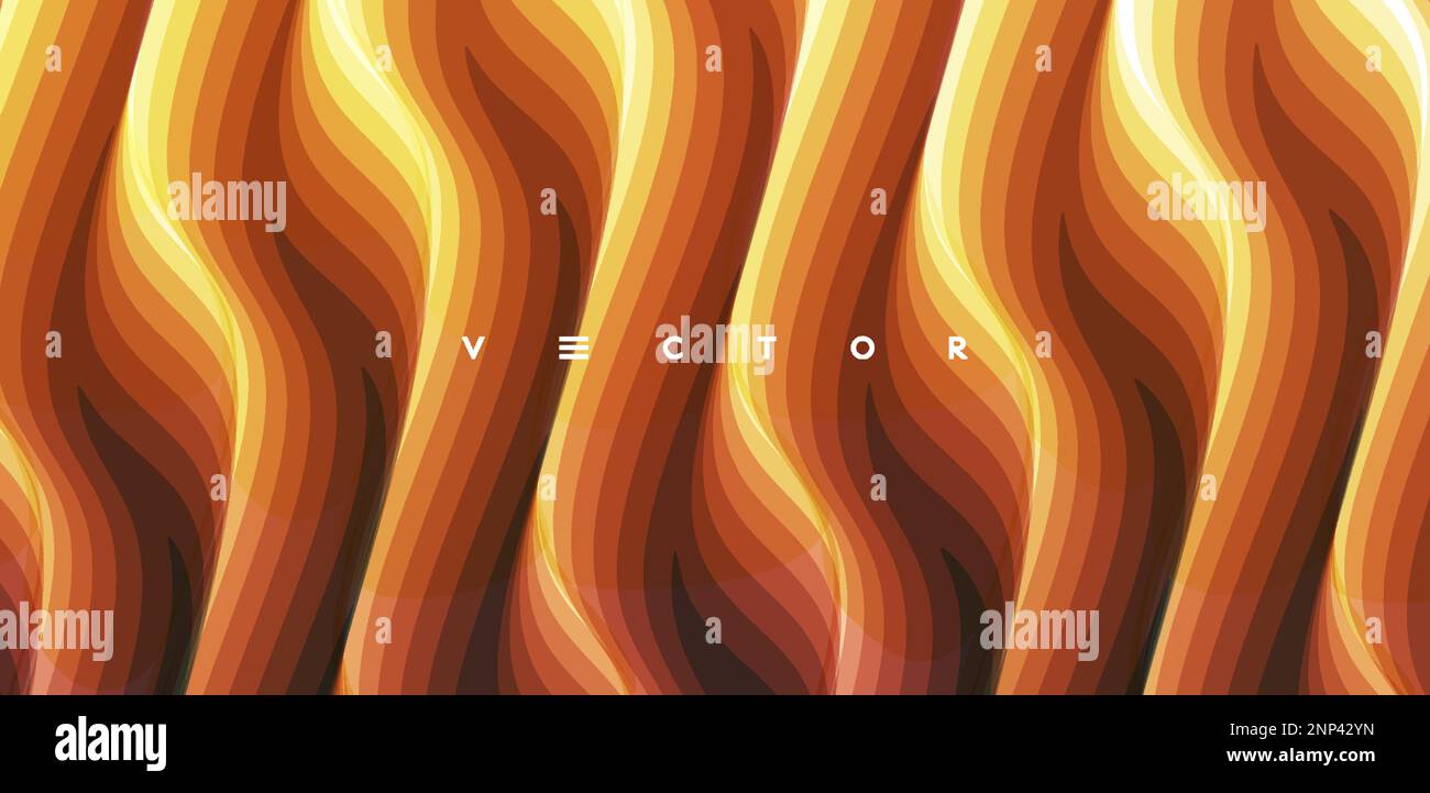 Abstract wavy background with dynamic effect. Modern screen design for ...