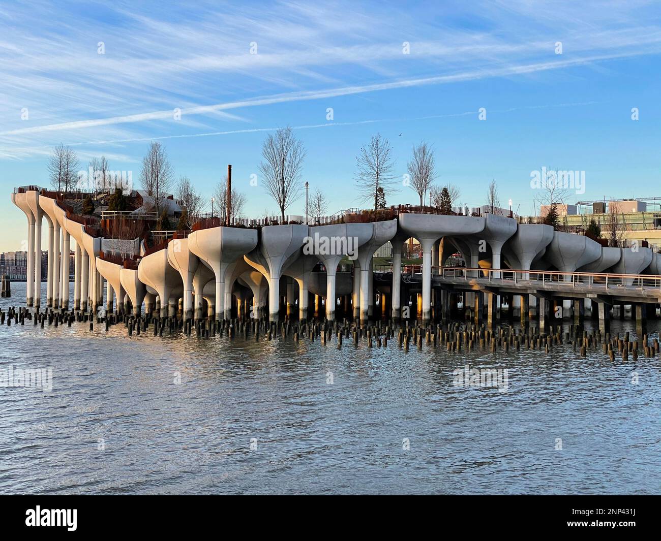 Photo by: STRF/STAR MAX/IPx 2021 1/2/21 Little Island at Pier 55 on the Hudson River, which will ...