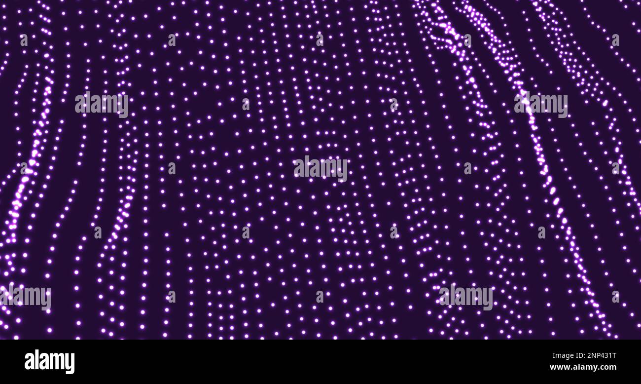 Abstract science or technology background. Graphic design. Network illustration with particle ...