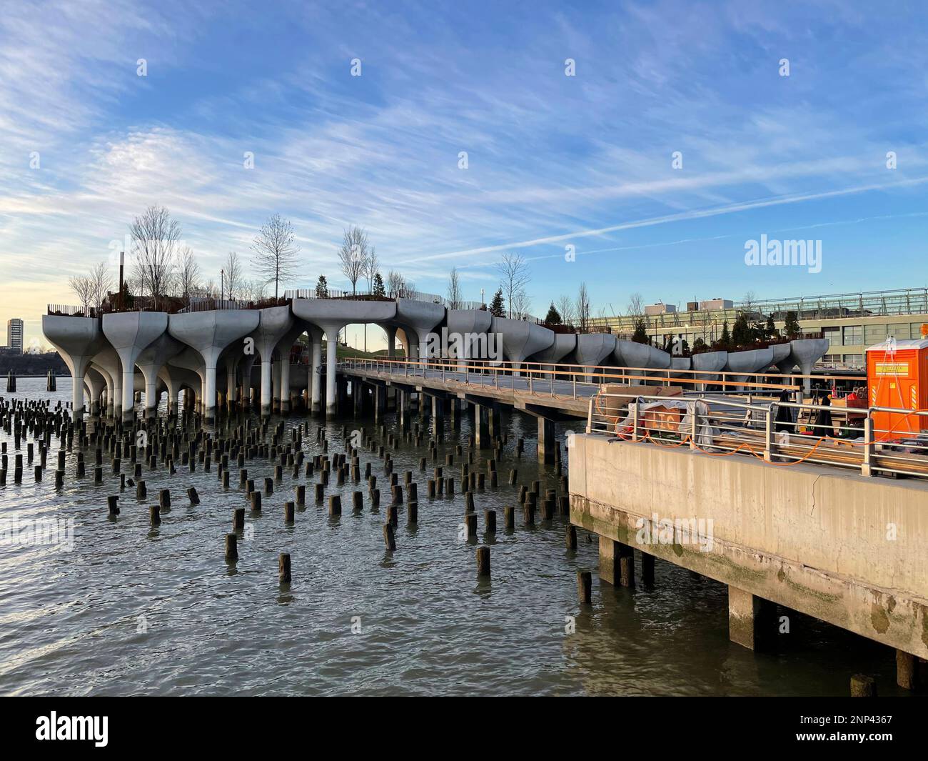 Photo by: STRF/STAR MAX/IPx 2021 1/2/21 Little Island at Pier 55 on the ...