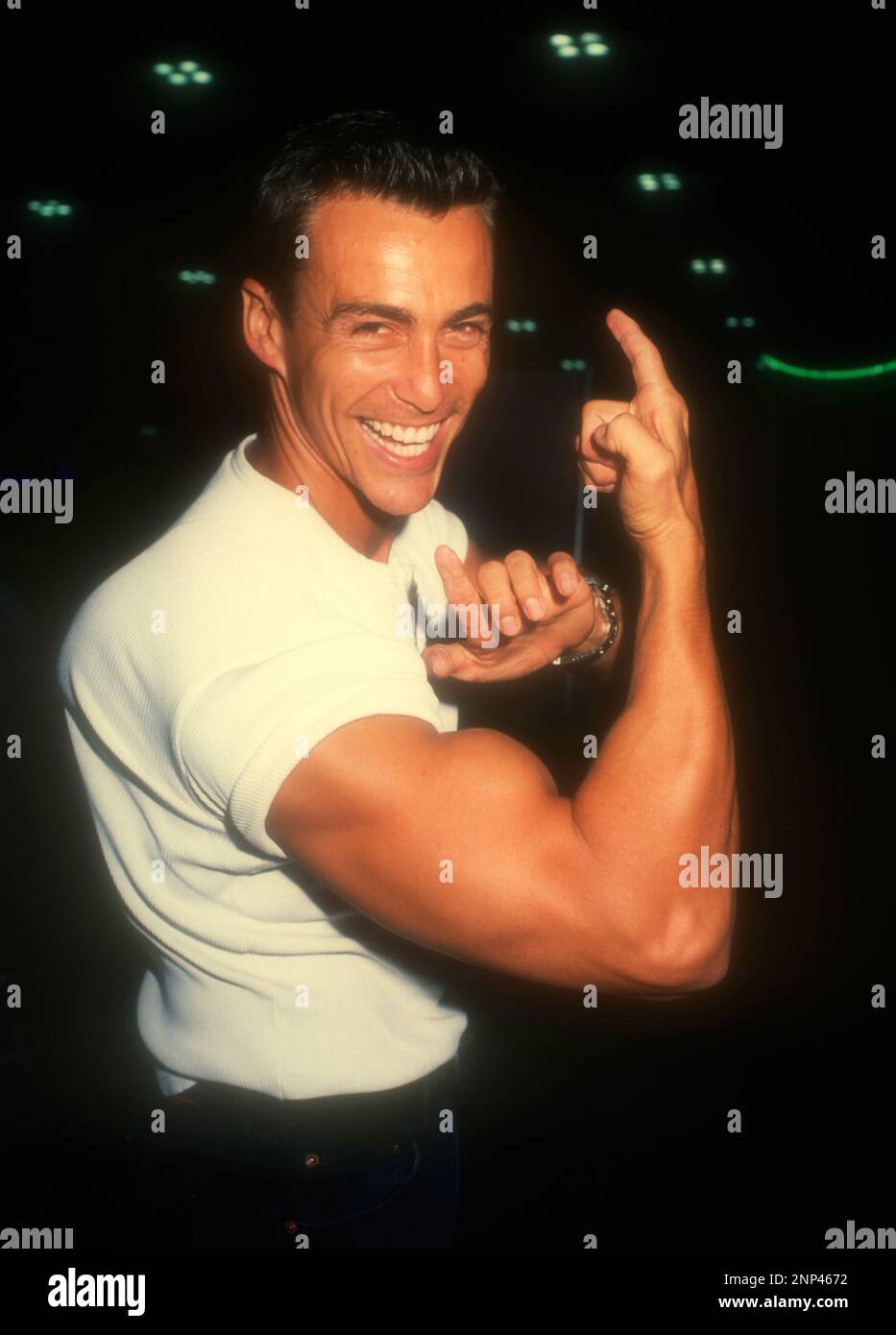 Los Angeles, California, USA 12th July 1996 Actor Daniel Bernhardt ...