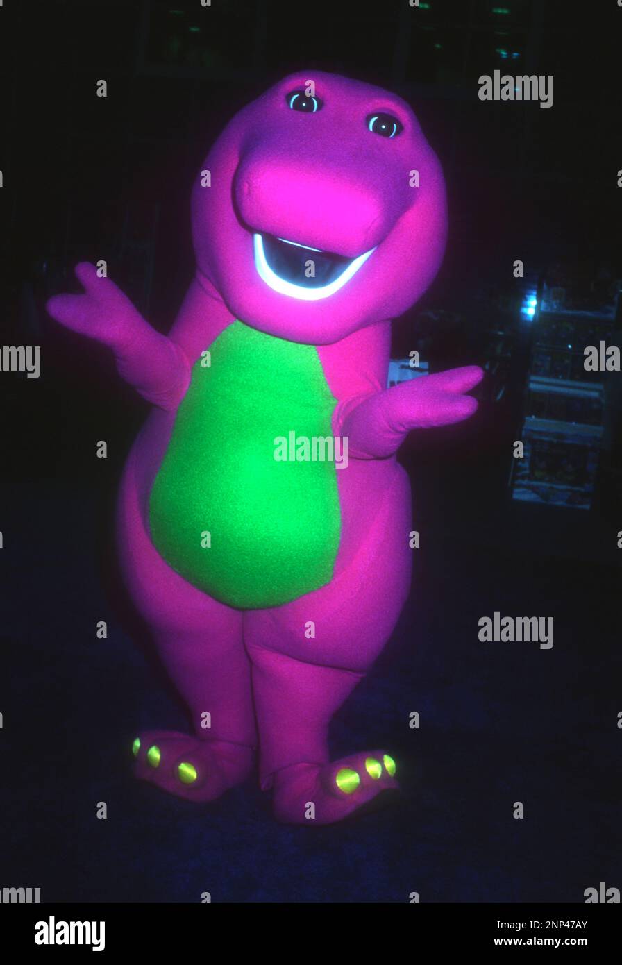 Los Angeles, California, USA 12th July 1996 Barney attends the 15th ...