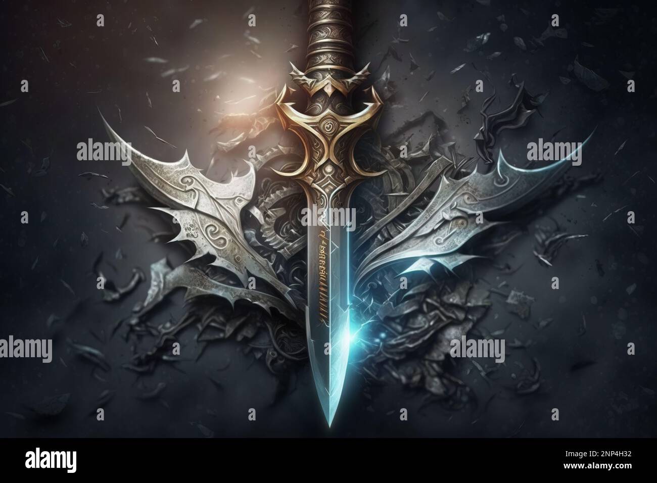 Futuristic dagger hi-res stock photography and images - Alamy