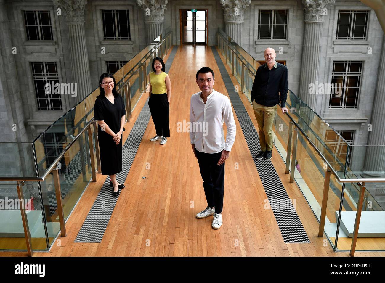 (From left) Dr June Yap, Director (Curatorial, Collections and ...