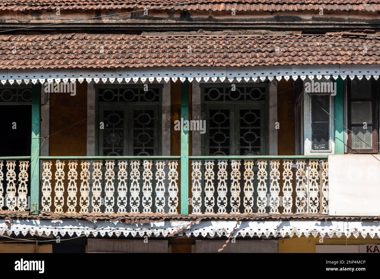 Panaji, Goa, India - January 2023: Exterior facade of the ornate ...