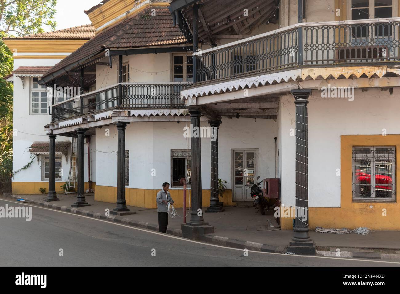 Panjim, Goa, India - January 2023: Old vintage architecture of a ...