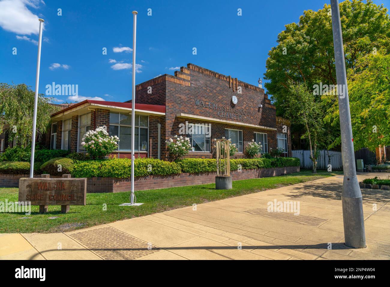 Walcha Shire Council Chambers in Walcha, new south wales, australia ...