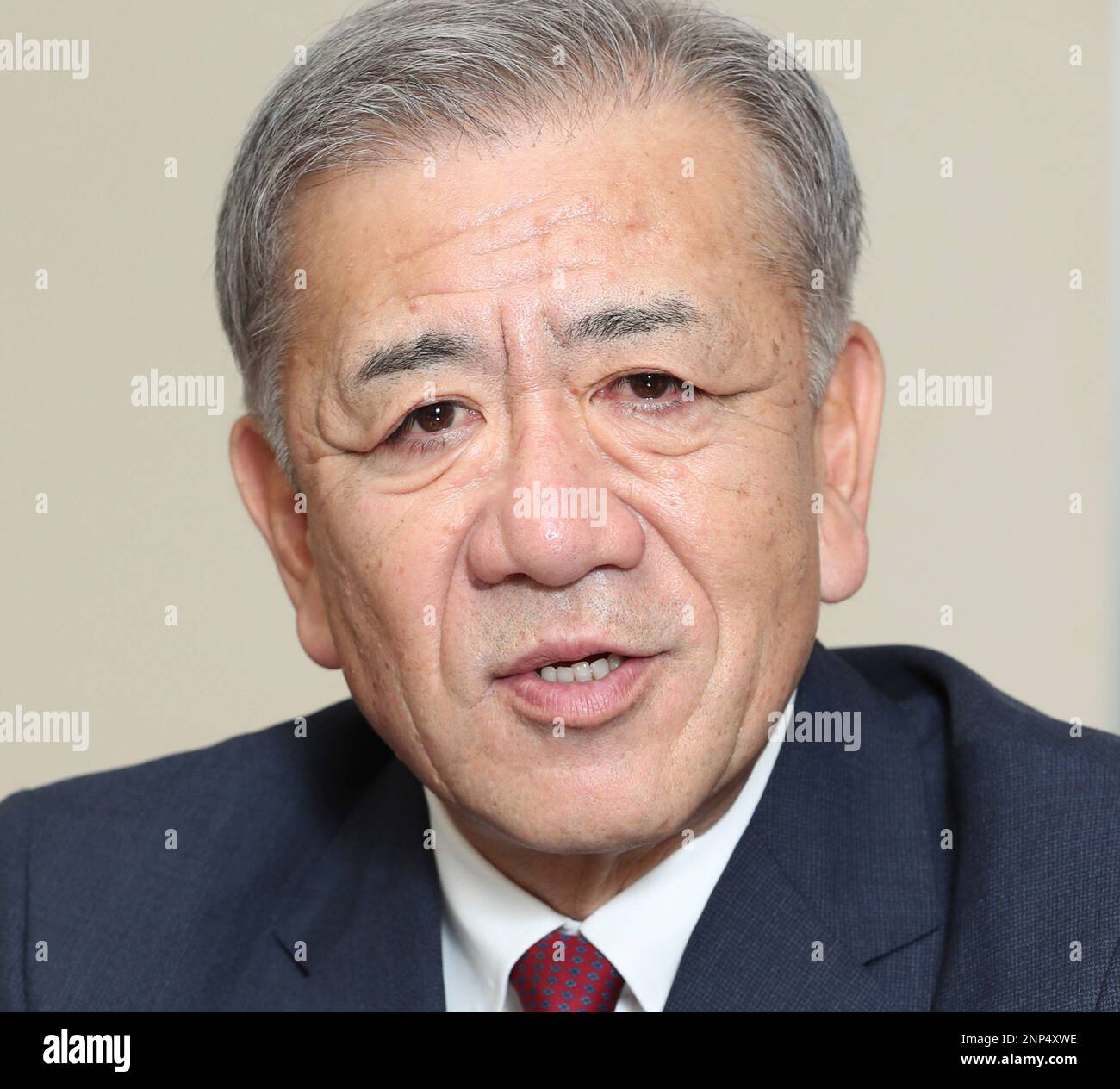 Seven & i Holdings Co. President Ryuichi Isaka speaks during an ...