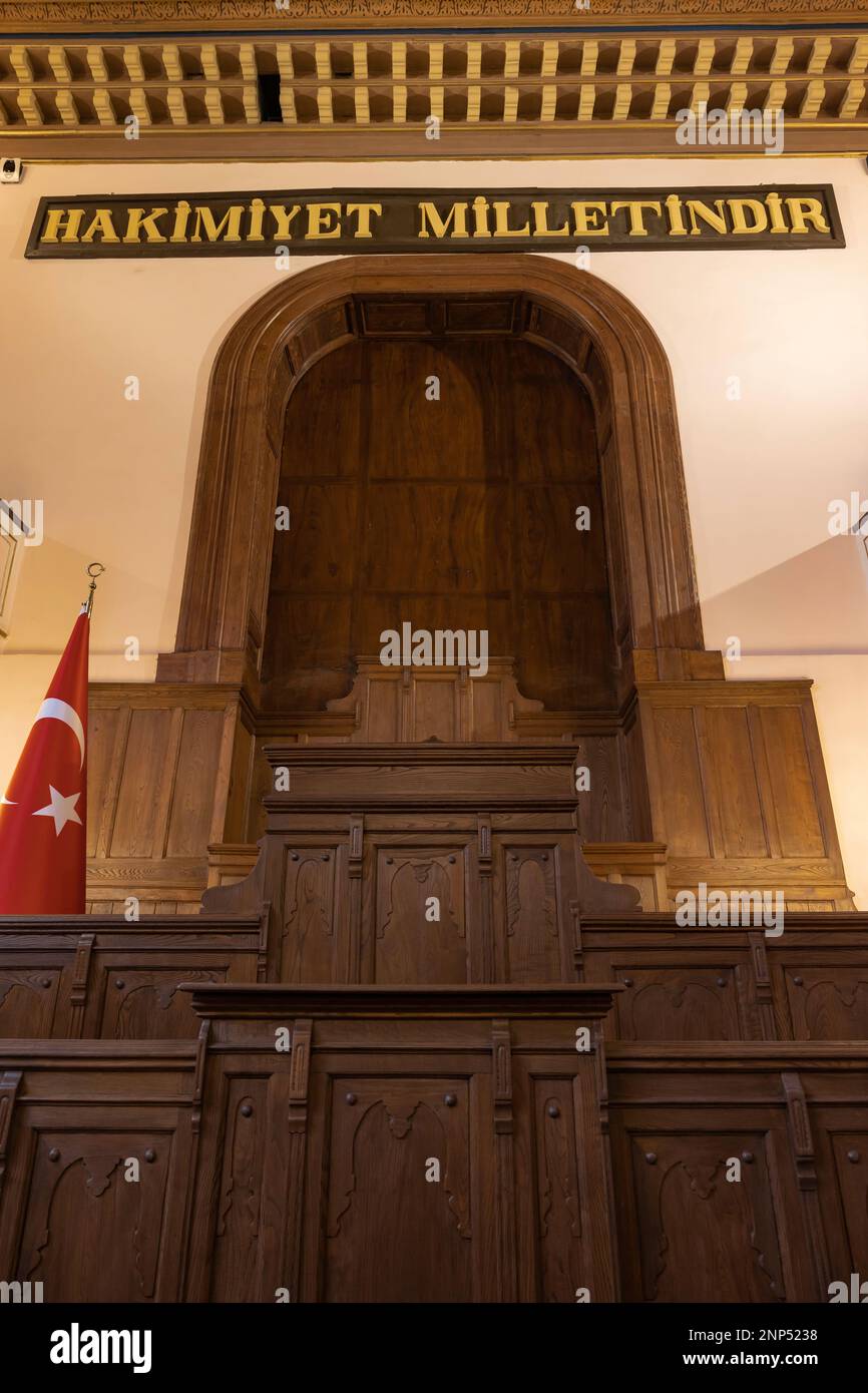 First building of parliament of Turkey aka Birinci Meclis in Ankara ...