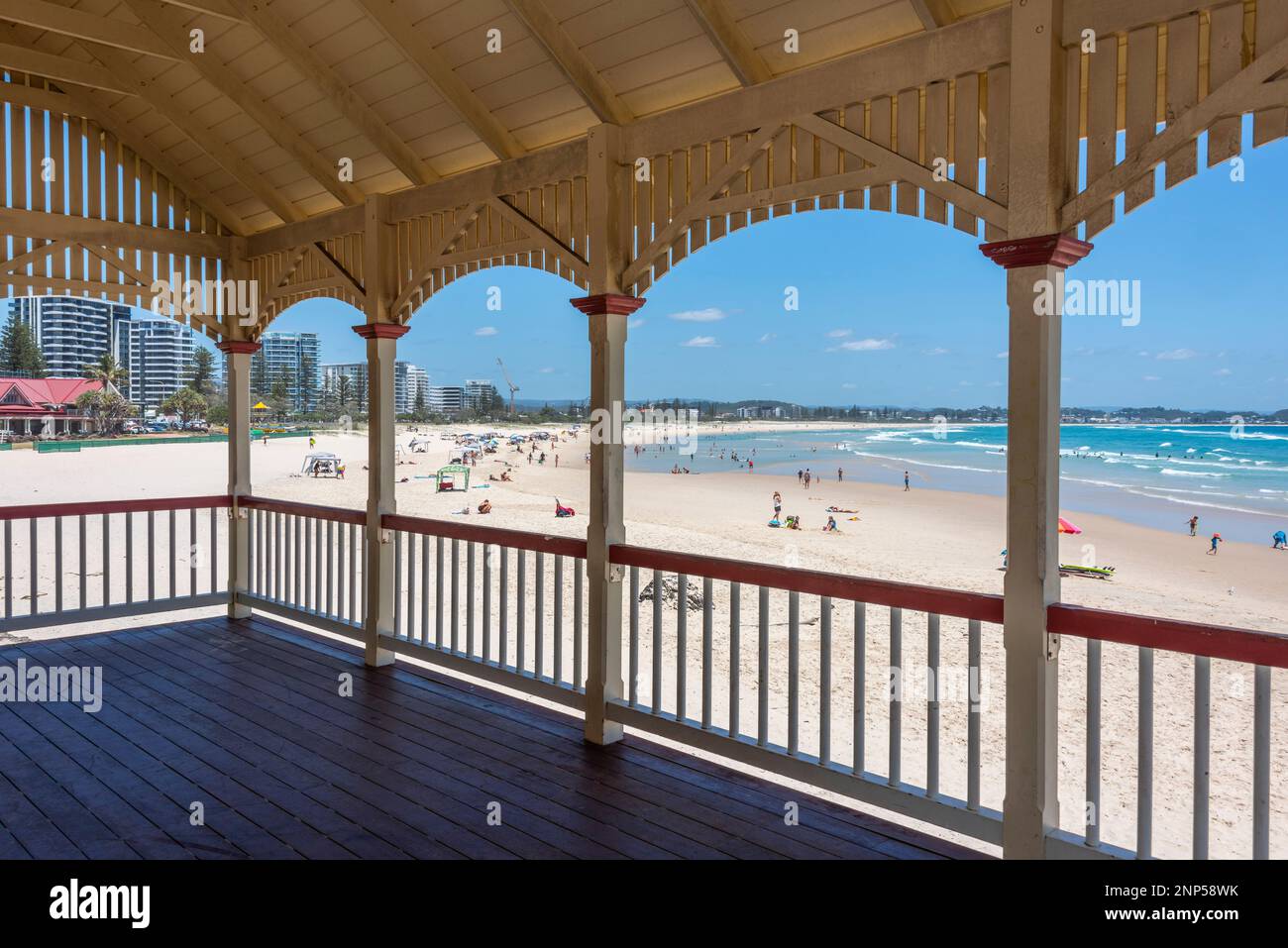 Kirra Beach Pavilion on the gold coast, queensland, australia Stock ...