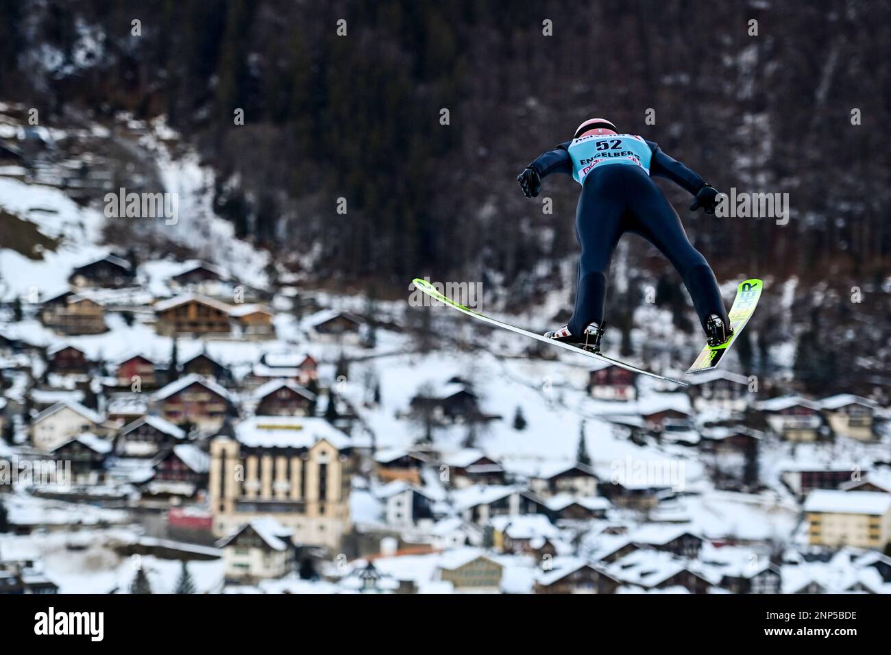 Pius Paschke of Germany in action at the men's ski jumping FIS World ...