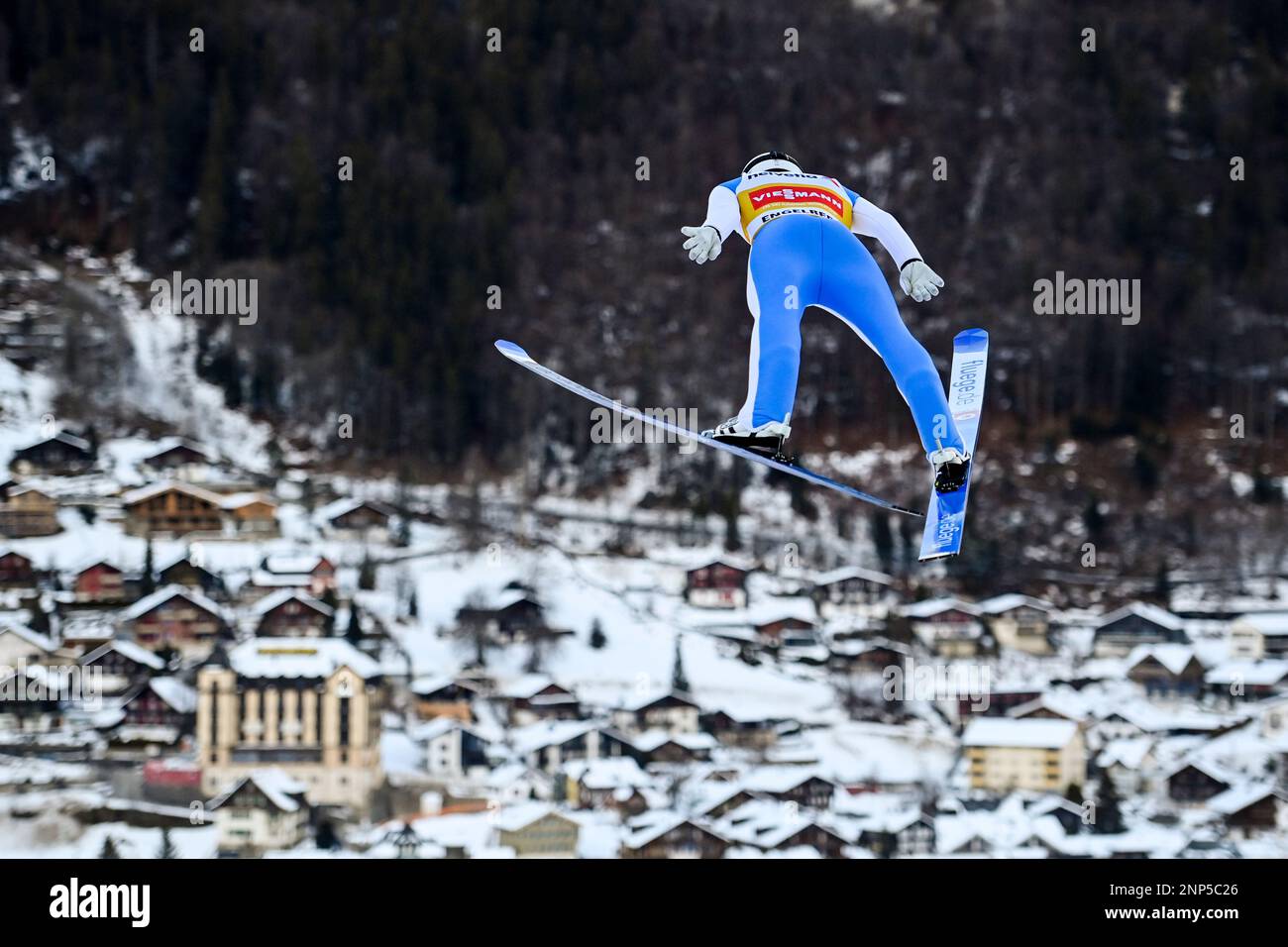 Halvor Egner Granerud of Norway jumps at the men's ski jumping FIS ...