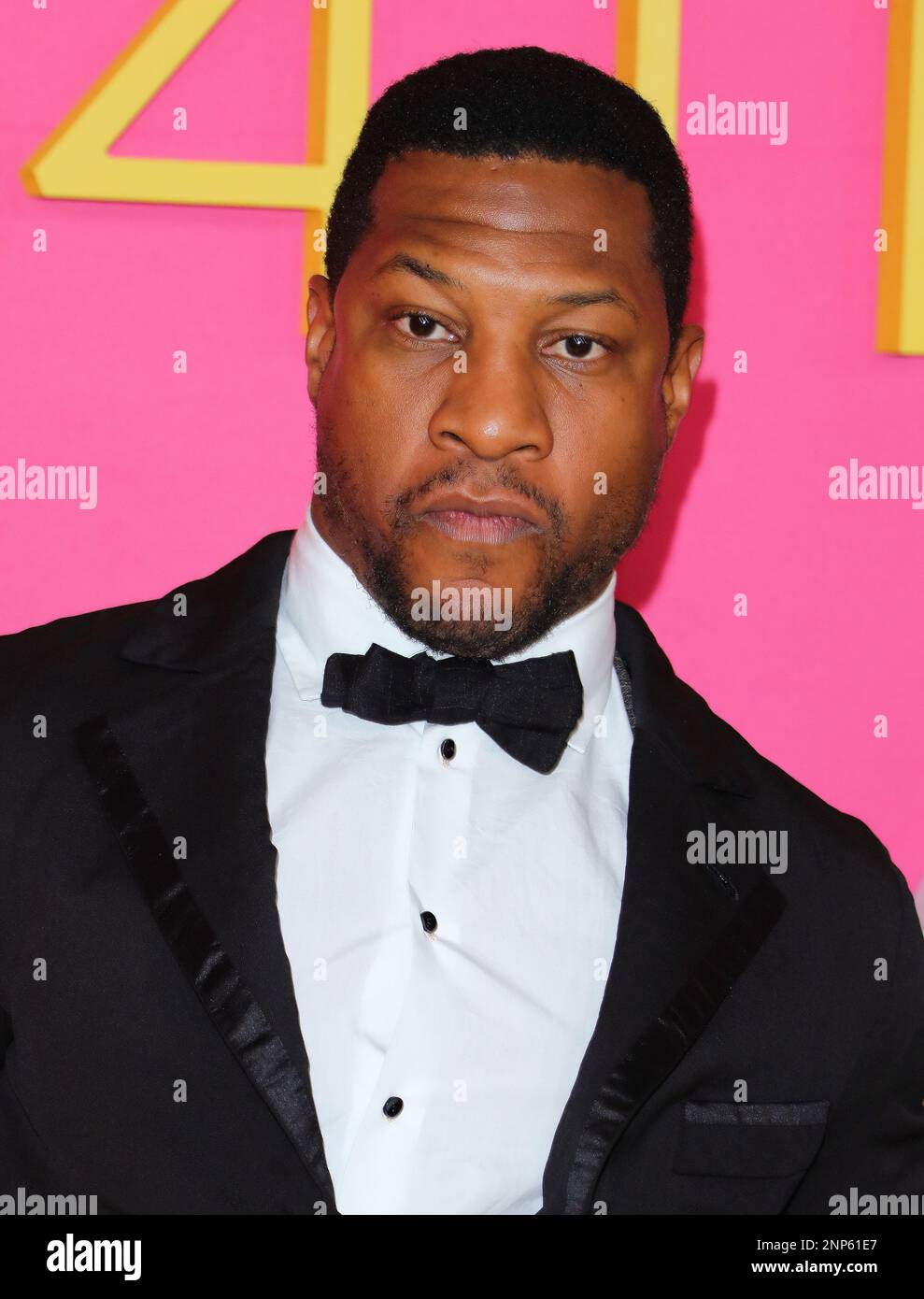 Jonathan Majors arrives at The 54th NAACP Image Awards, held at The ...