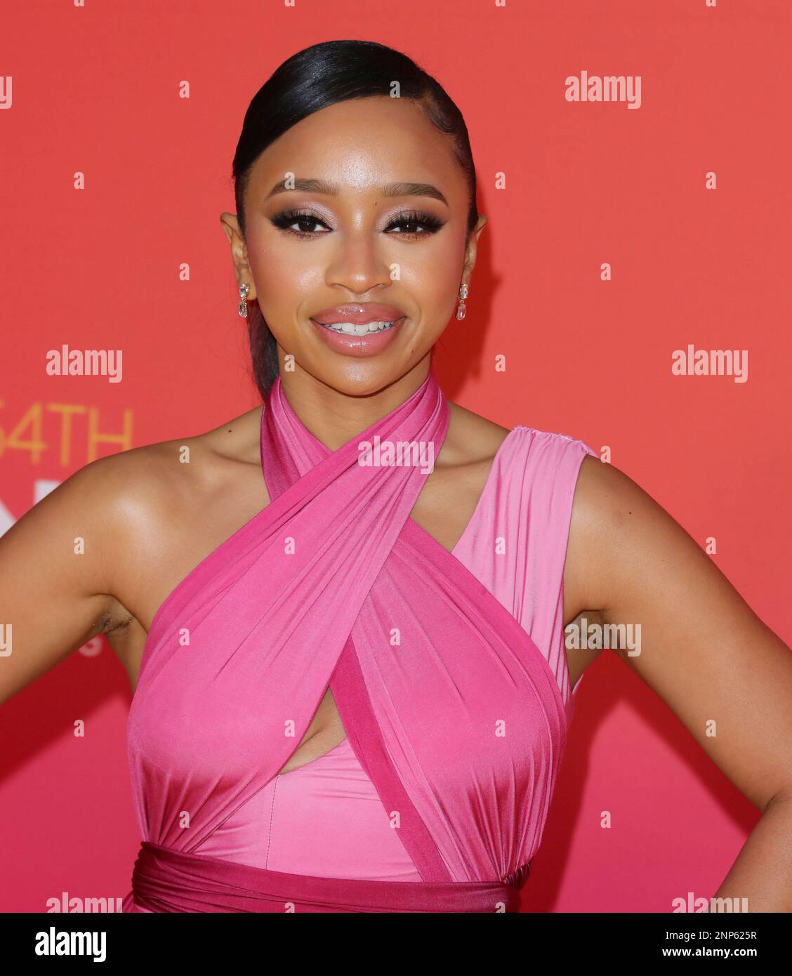 Briyana Guadalupe arrives at The 54th NAACP Image Awards, held at The ...