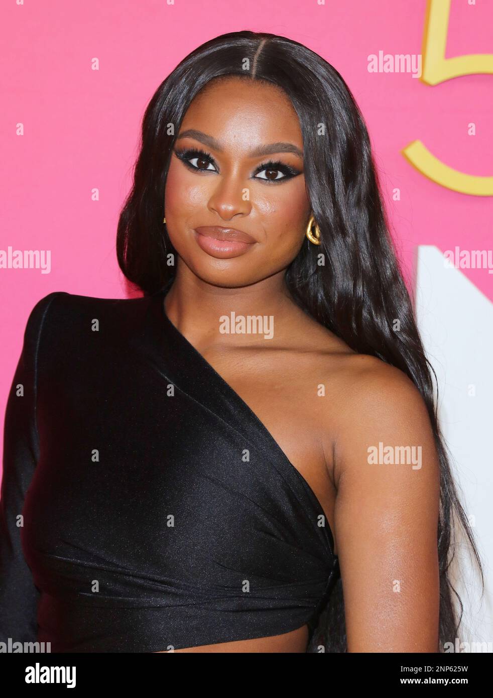 Coco Jones arrives at The 54th NAACP Image Awards, held at The Pasadena ...