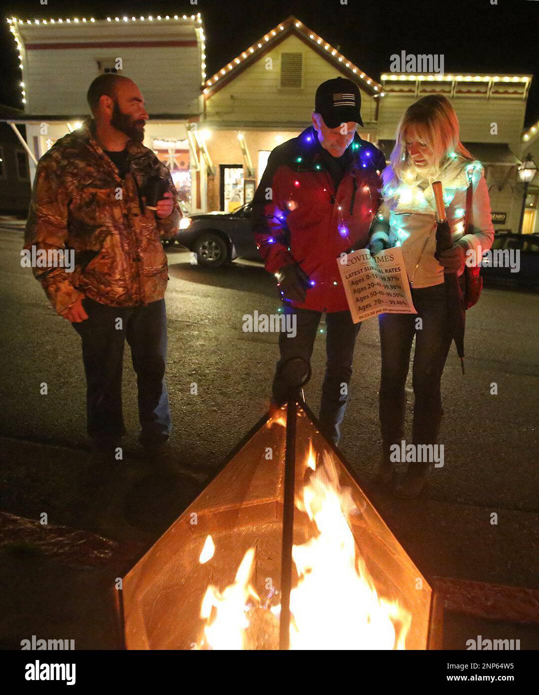 Folks wore festive attire as they attend the Nevada County Revival ...