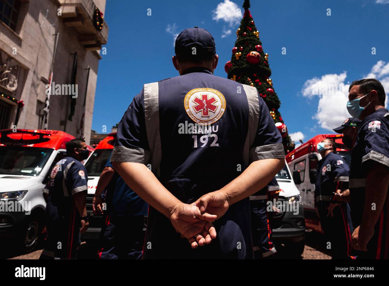 SP - Sao Paulo - 12/14/2020 - SAO PAULO, FLEET RENEWAL OF SAMU ...