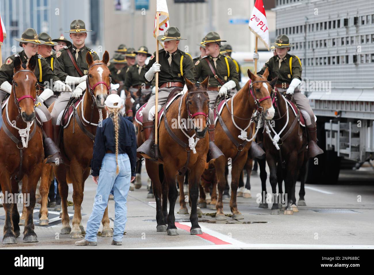 Houston, Texas, United States. 24th Feb, 2023. The Texas A&M Corps of ...