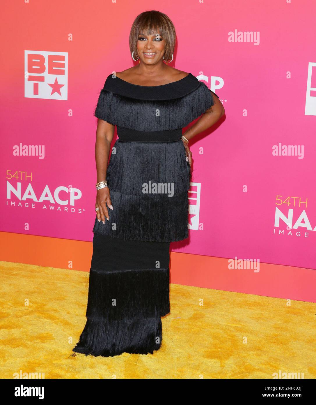 Vanessa Bell Calloway arrives at The 54th NAACP Image Awards, held at ...