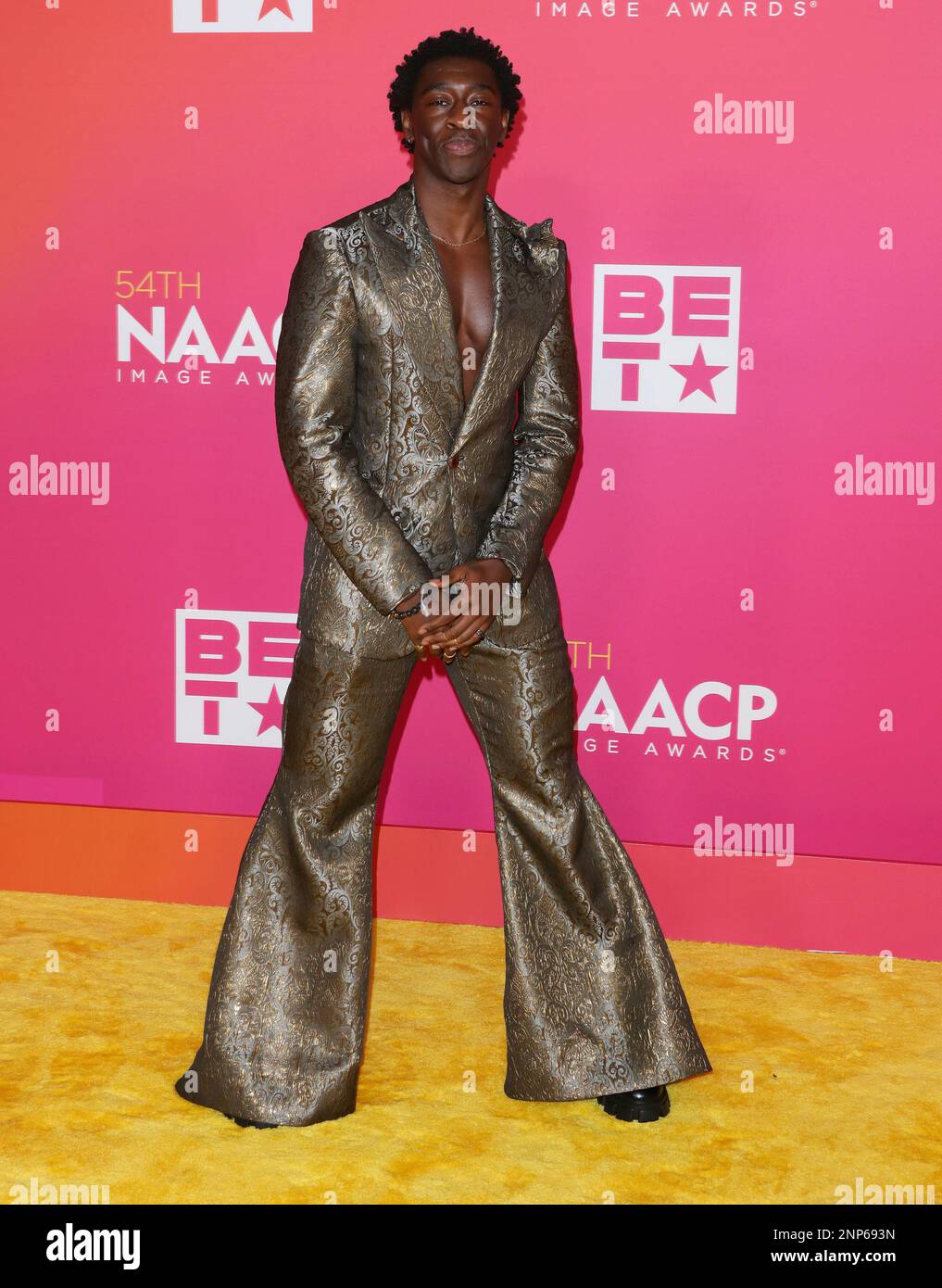 Timothy Richardson arrives at The 54th NAACP Image Awards, held at The Pasadena Civic Auditorium ...