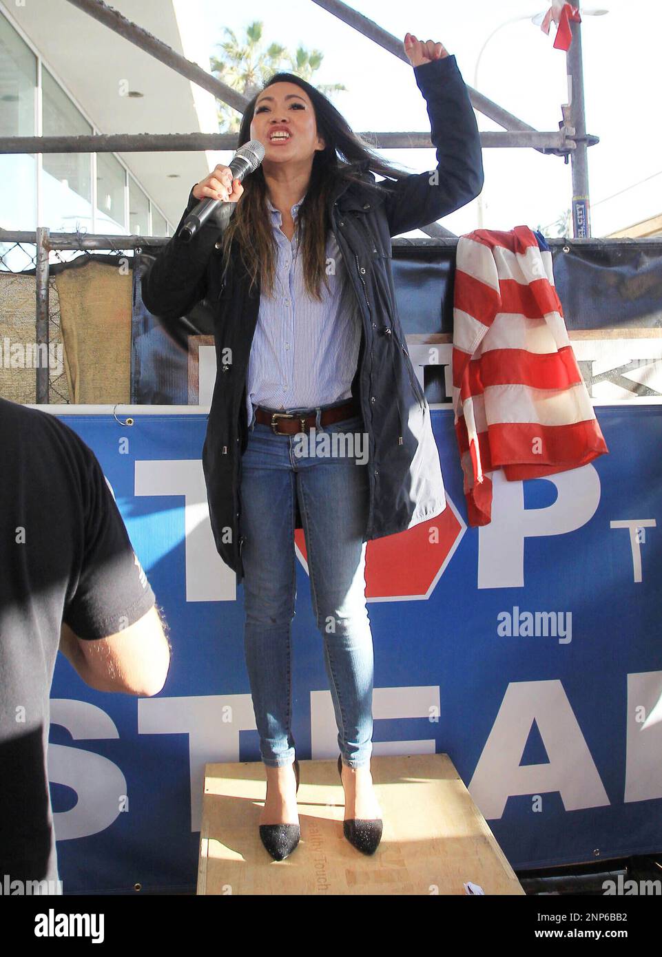Photo by: BLW/STAR MAX/IPx 2020 12/12/20 Amy Phan West at a Trump Stop ...