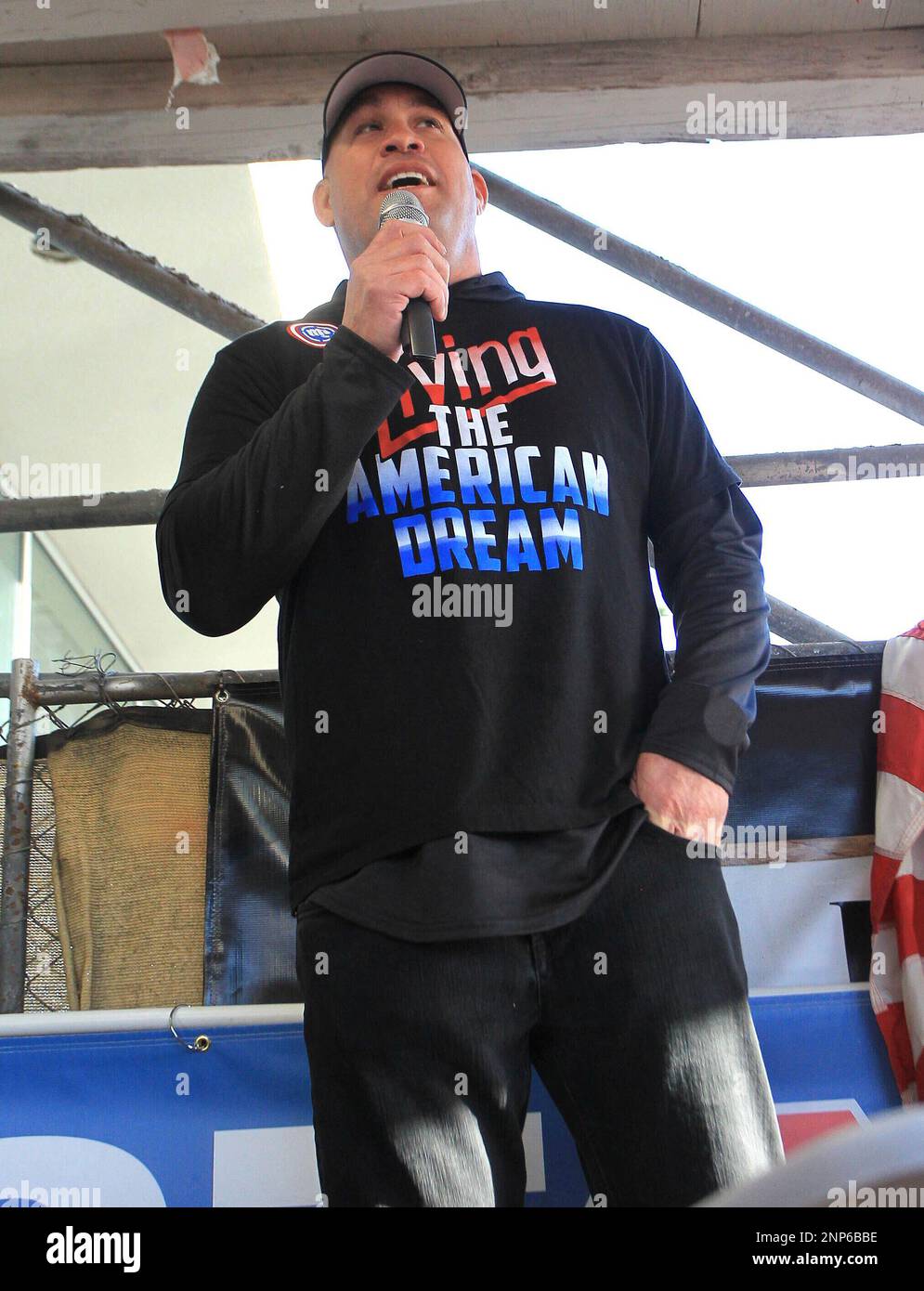 Photo by: BLW/STAR MAX/IPx 2020 12/12/20 Tito Ortiz at a Trump Stop The ...