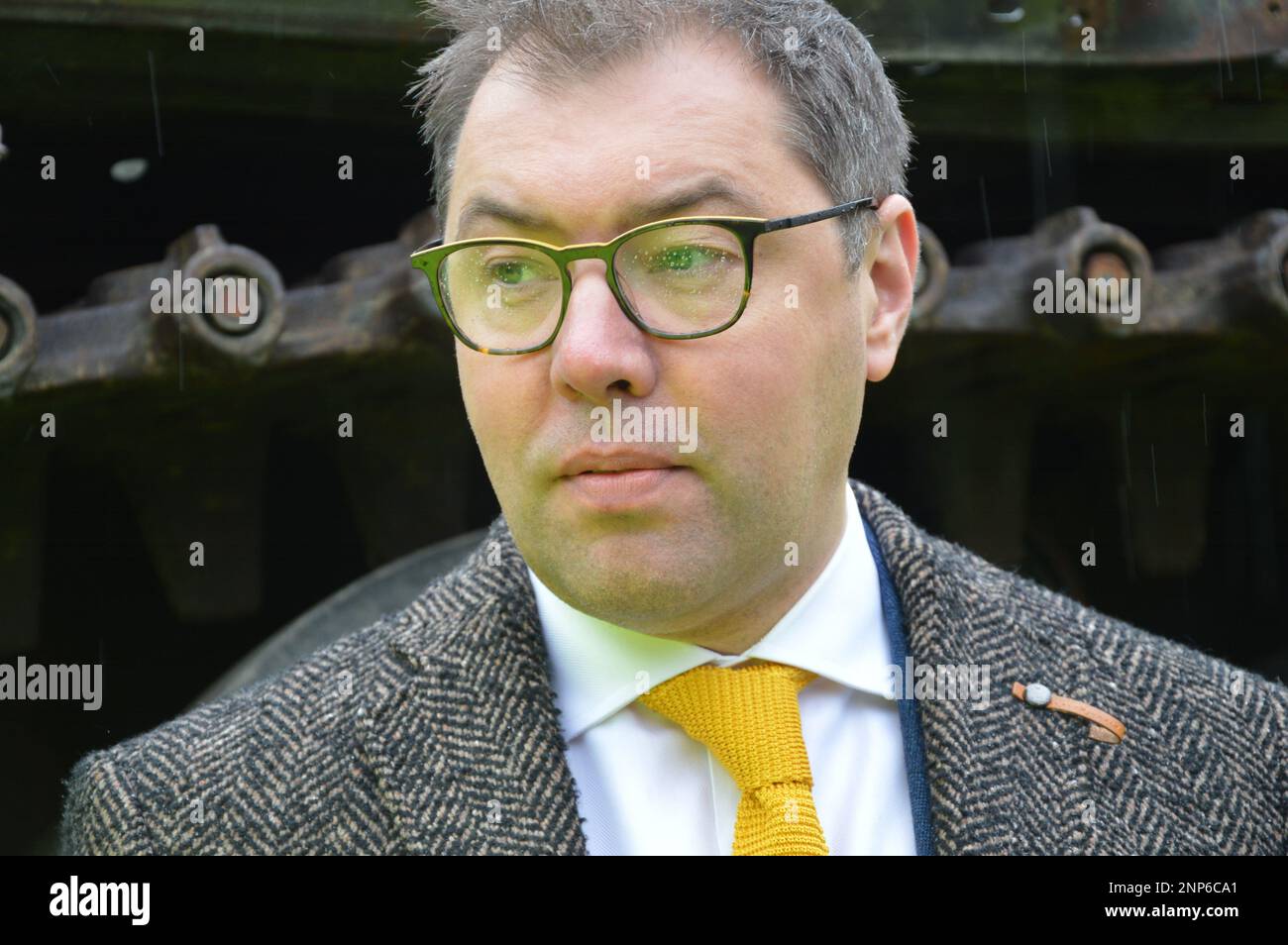 Berlin, Germany - February 24, 2023 - Oleksii Makeiev, Ambassador of ...
