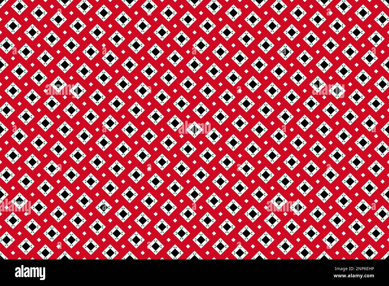 Geometric pattern in the colors of the national flag of Syria. The ...