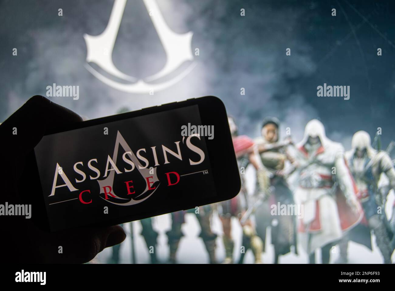 Assassins creed logo hi-res stock photography and images - Alamy