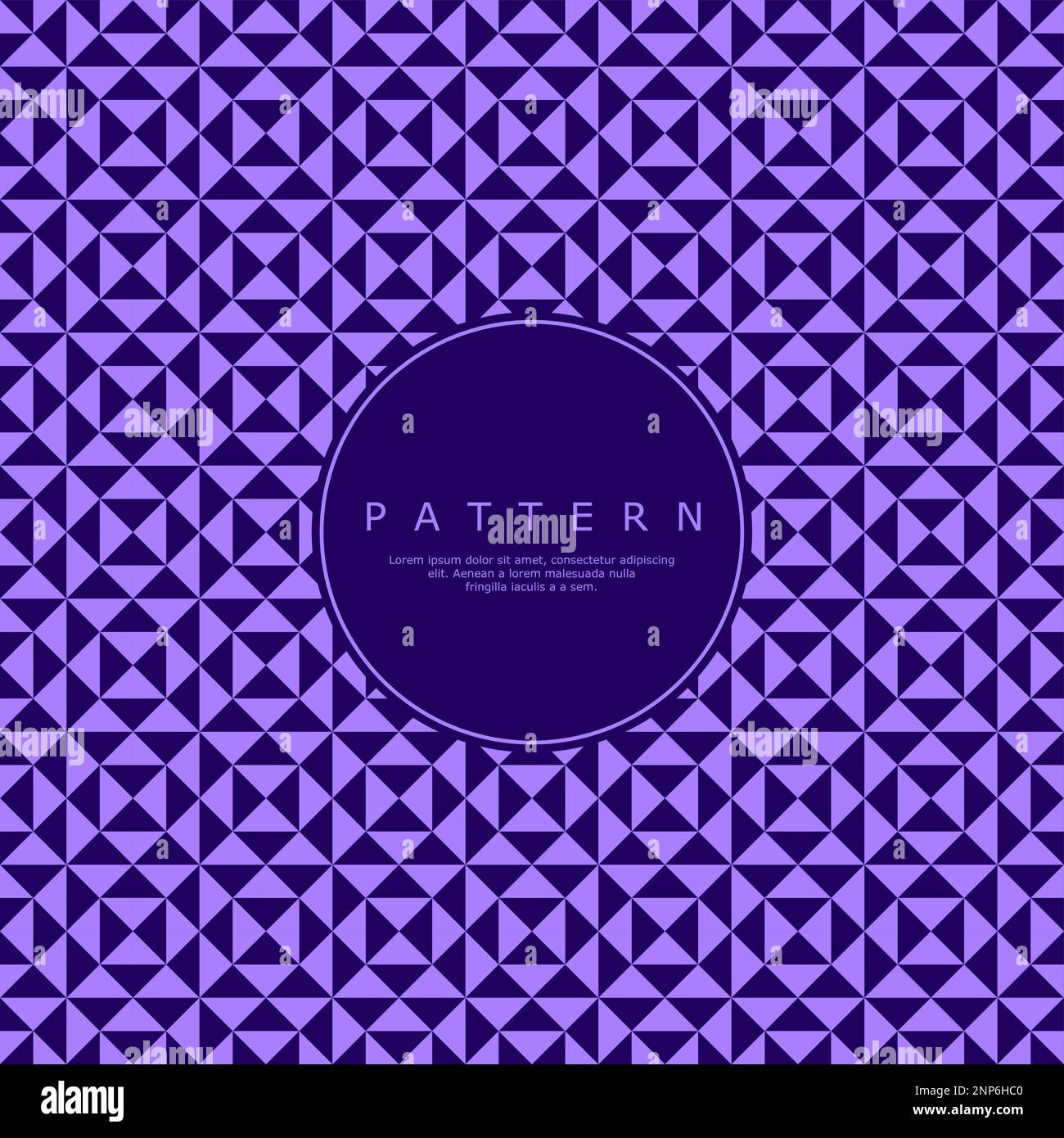 Purple triangle zigzag abstract seamless pattern. Triangle ornate ...