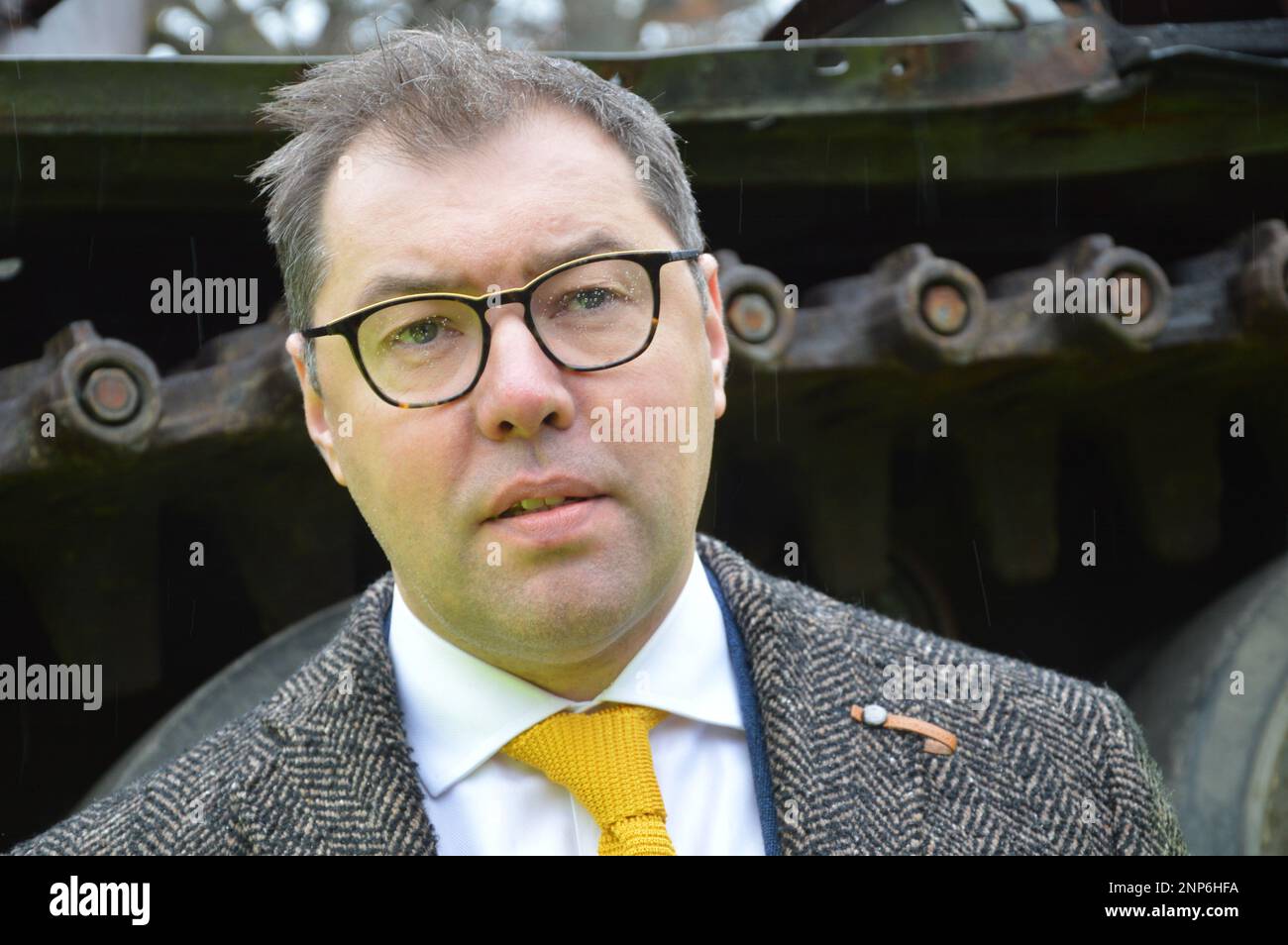 Berlin, Germany - February 24, 2023 - Oleksii Makeiev, Ambassador of ...