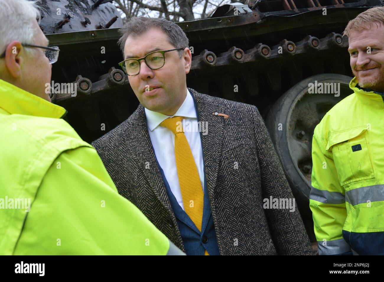 Berlin, Germany - February 24, 2023 - Oleksii Makeiev, Ambassador of ...