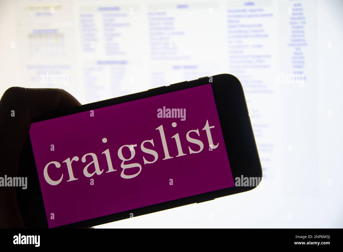 Rheinbach, Germany 26 February 2023, The brand logo of the advertising ...