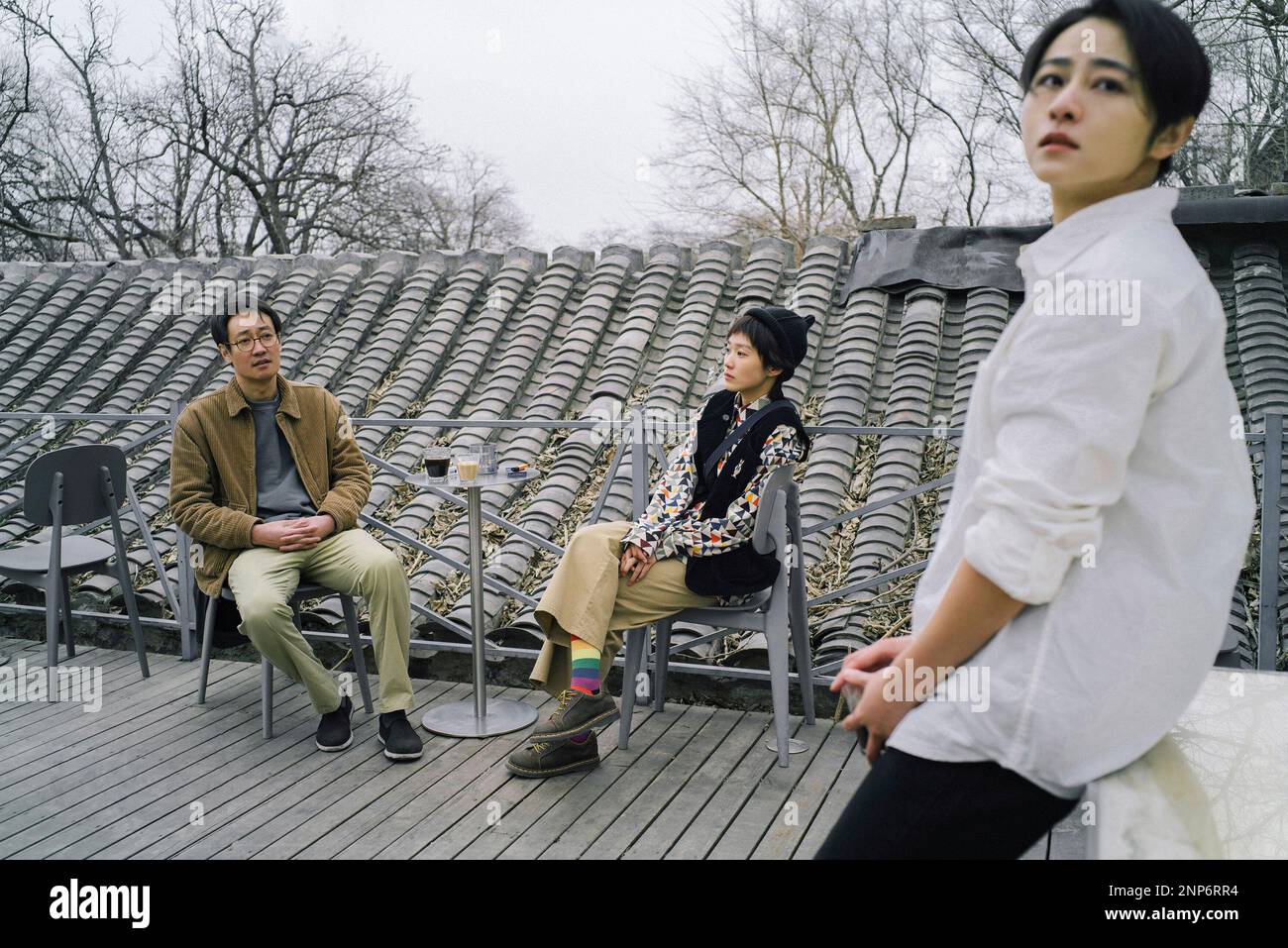 NAN JI, XIN BAIQING and HUANG YAO in THE SHADOWLESS TOWER (2023) -Original title: BAI TA ZHI ...