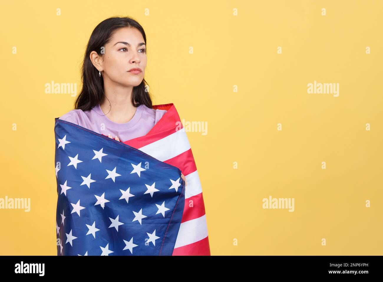 Native american campaign flag hi-res stock photography and images - Alamy