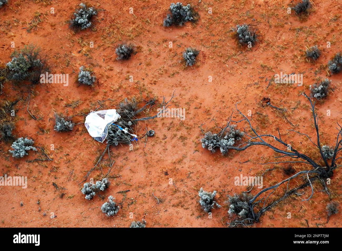 In this photo provided by the Japan Aerospace Exploration Agency (JAXA ...