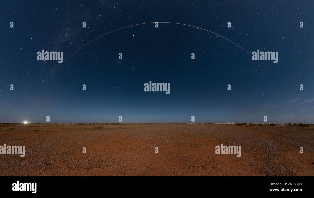 This photo provided by Japan Aerospace Exploration Agency (JAXA) shows ...