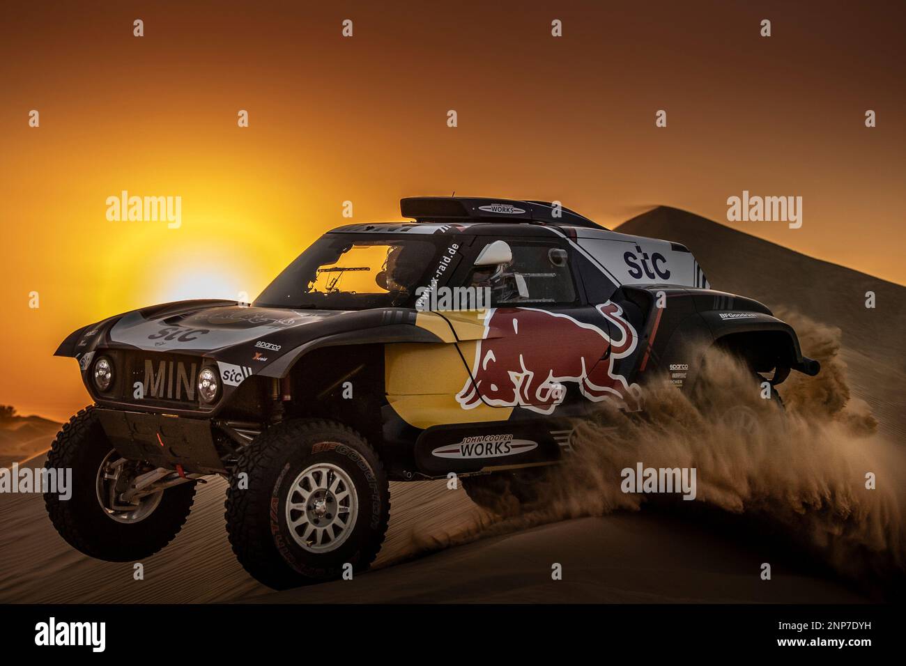 Reigning champion Carlos Sainz and 13-time winner Stéphane Peterhansel ...