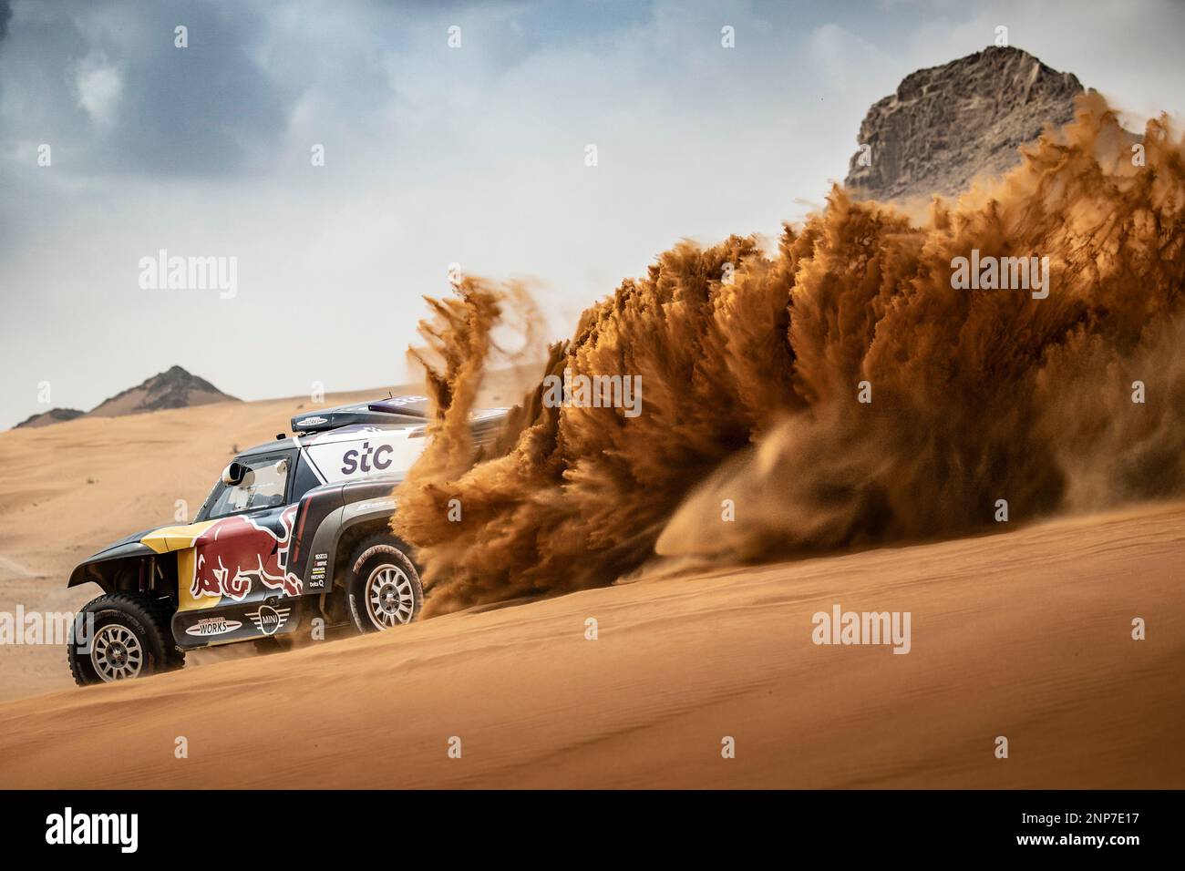 Reigning champion Carlos Sainz and 13-time winner Stéphane Peterhansel ...
