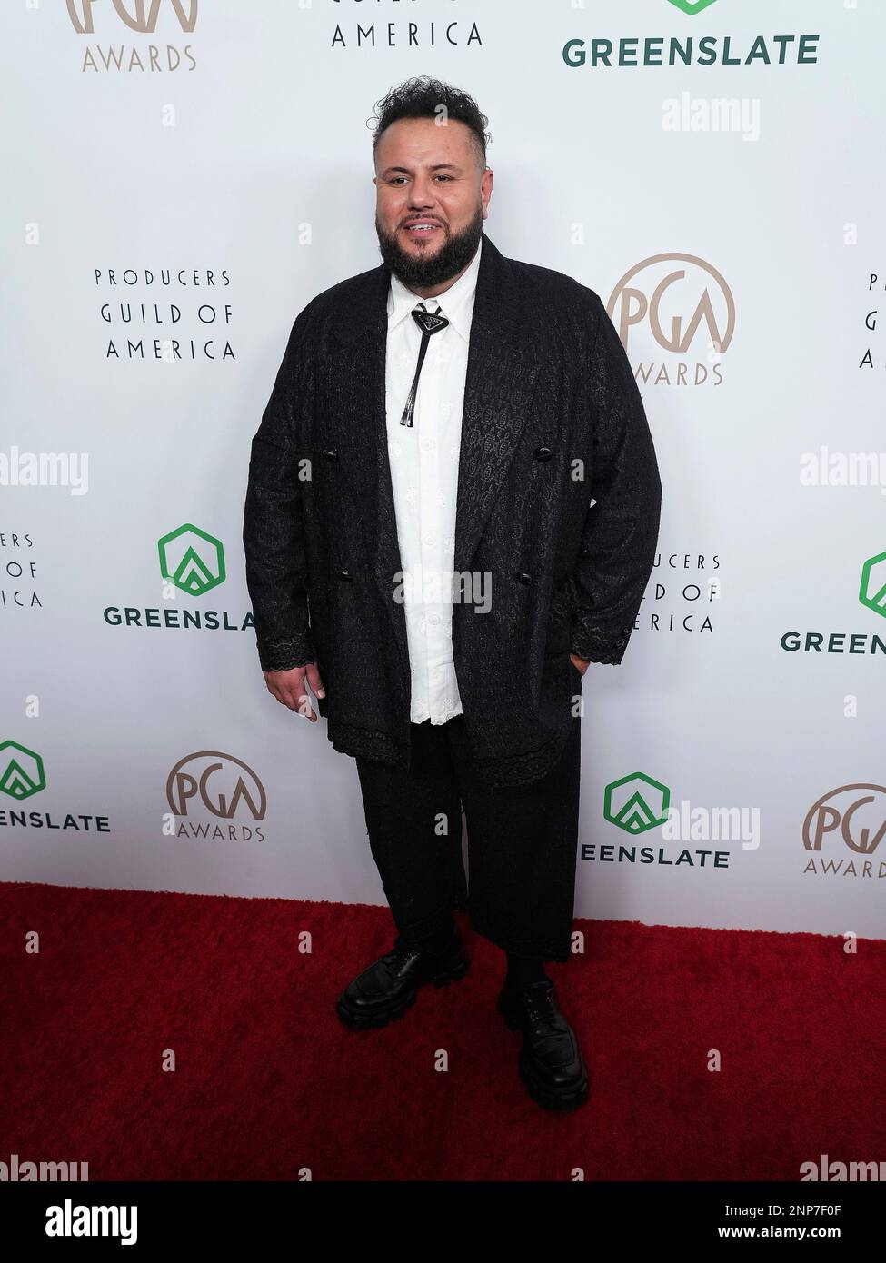 Mo Amer arrives at the 34th Annual Producers Guild Awards held at The ...
