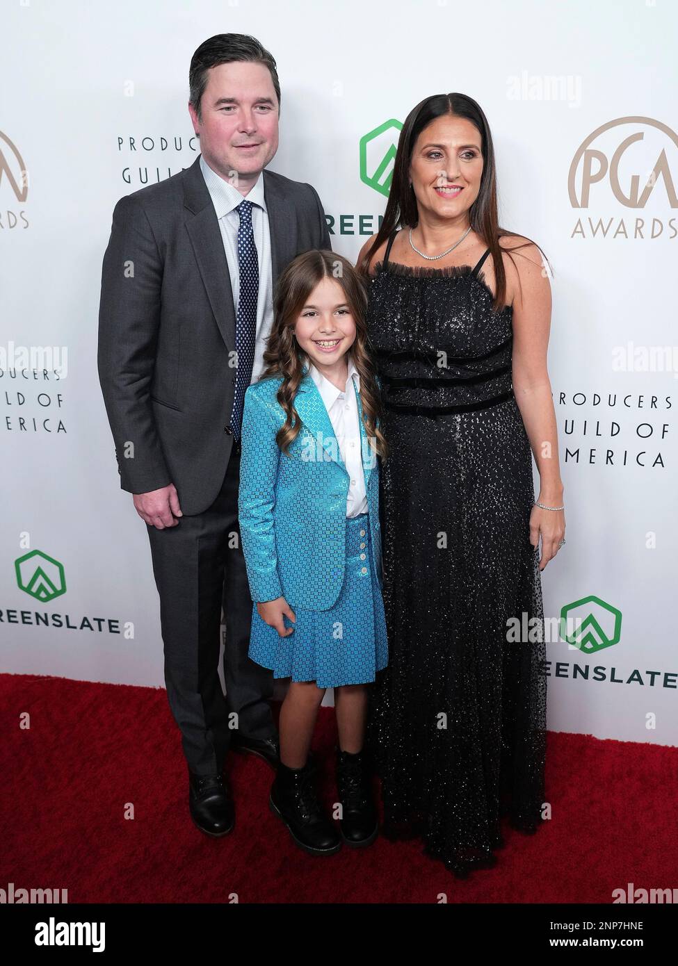 Los Angeles, USA. 25th Feb, 2023. Mitch Whittaker, Makenzie Whittaker ...